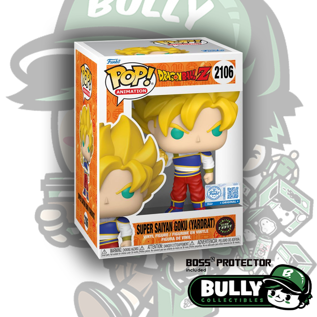 Funko POP! Animation: Dragon Ball Z - Super Saiyan Goku (Yardrat) (FSE ...