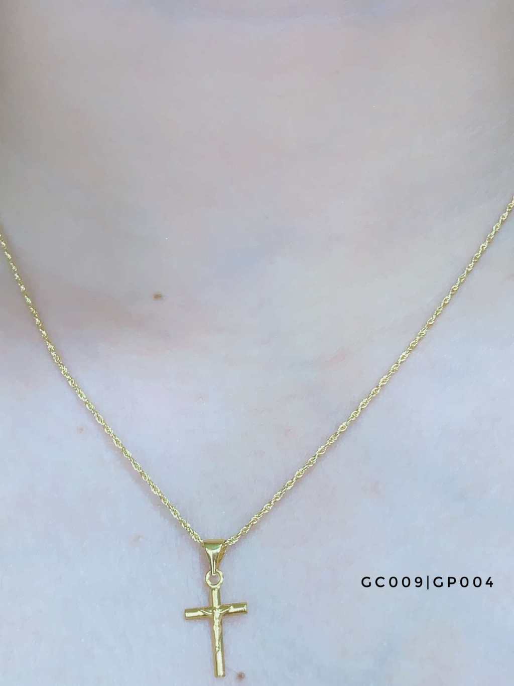 18k Medium krus pendant GP004 | Rope chain GC009 | | Shopee Philippines