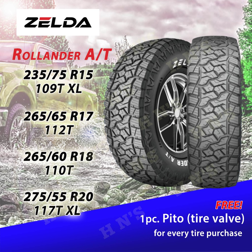 Zelda Rollander A/T RIM15, RIM17, RIM18, RIM20 ( 235/75 R15, 265/65 R17 ...