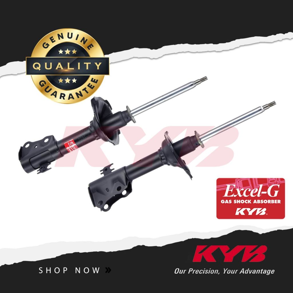 KYB KAYABA (2pcs) Excel-G Shock Absorber for Toyota Vios Robin 2003 ...