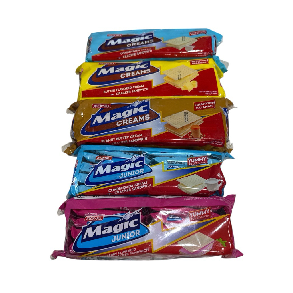 Magic Creams Biscuit 280g /Jr (1 pack) | Shopee Philippines