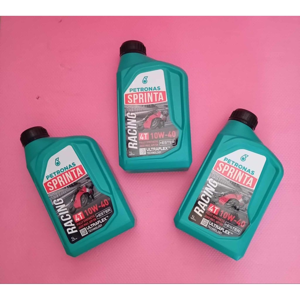 Petronas Sprinta Racing Ester 10w40 1L Fully Synthetic | Shopee Philippines