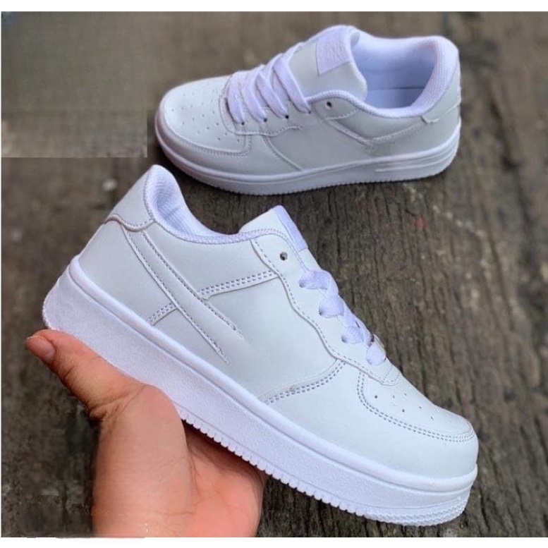 JH NEw Fashion Lace-UP Casual Shoes Low Cut For Kids(24-35) | Shopee ...