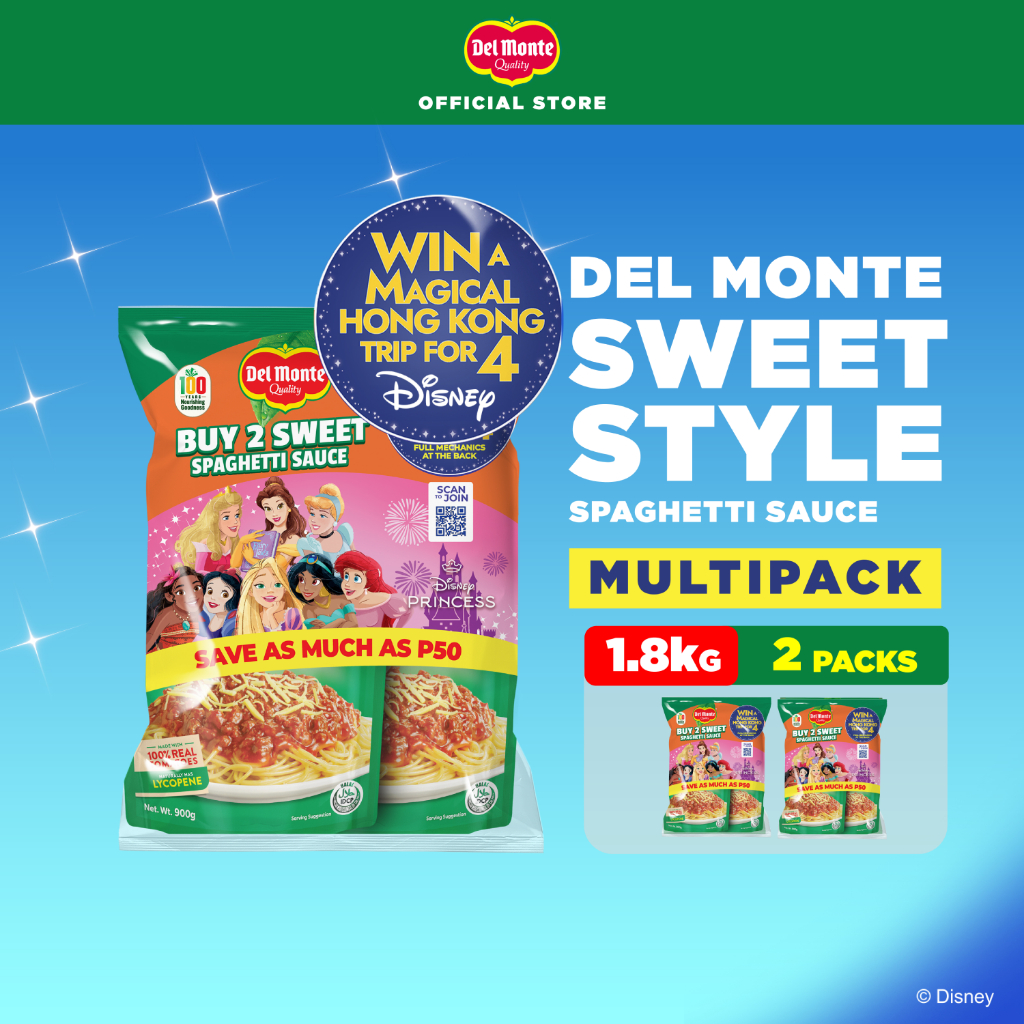 Del Monte Sweet Style Multipack Spaghetti Sauce - Chance to Win ...