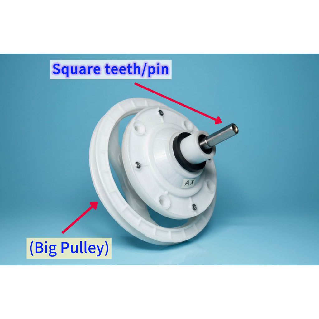 Gearbox Assembly Sharp Square Teeth/Pin for washing machine | Shopee ...