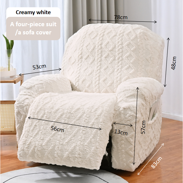 NEW One person sofa cover, lazy sofa cover, 4-piece sofa cover ...