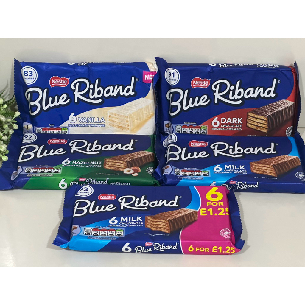 NESTLE BLUE RIBAND CHOCOLATE BISCUIT BAR 108g | Shopee Philippines