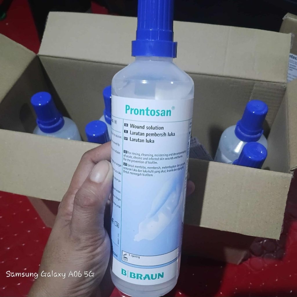 Prontosan wound solution & Prontosan wound gel X( 1 bote ) | Shopee ...
