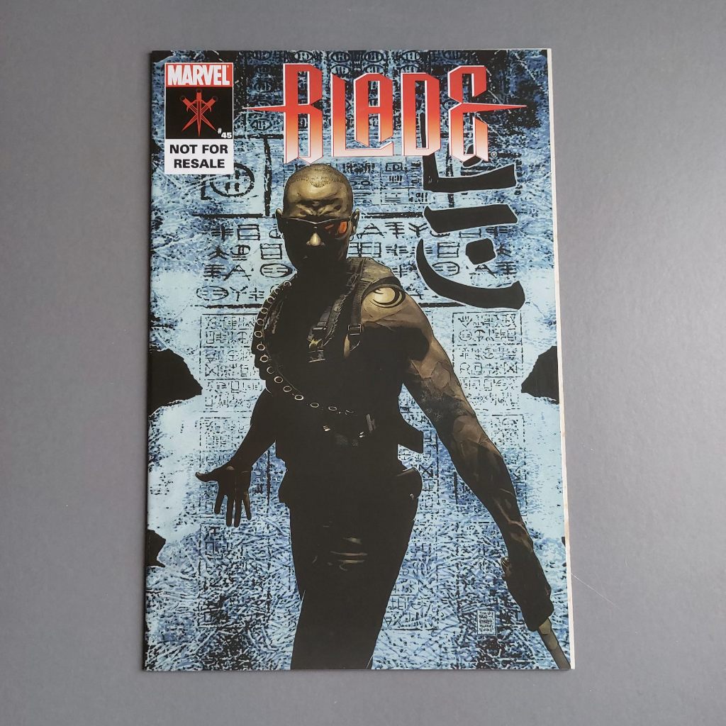 Marvel Legends Blade Comic ( Reprints Tomb Of Dracula # 10 Blade First ...