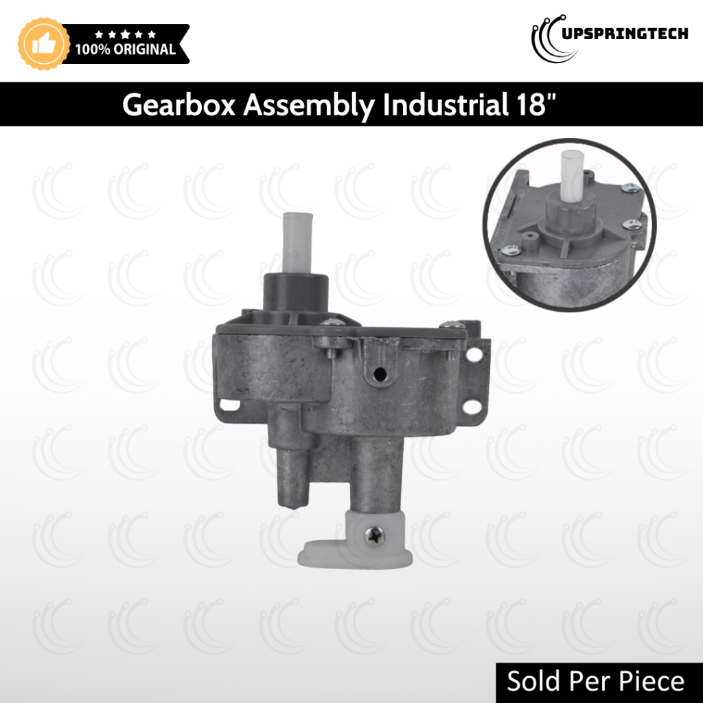 Gearbox Assembly Industrial 18″ – Heavy-Duty Metal Oscillating Gear ...