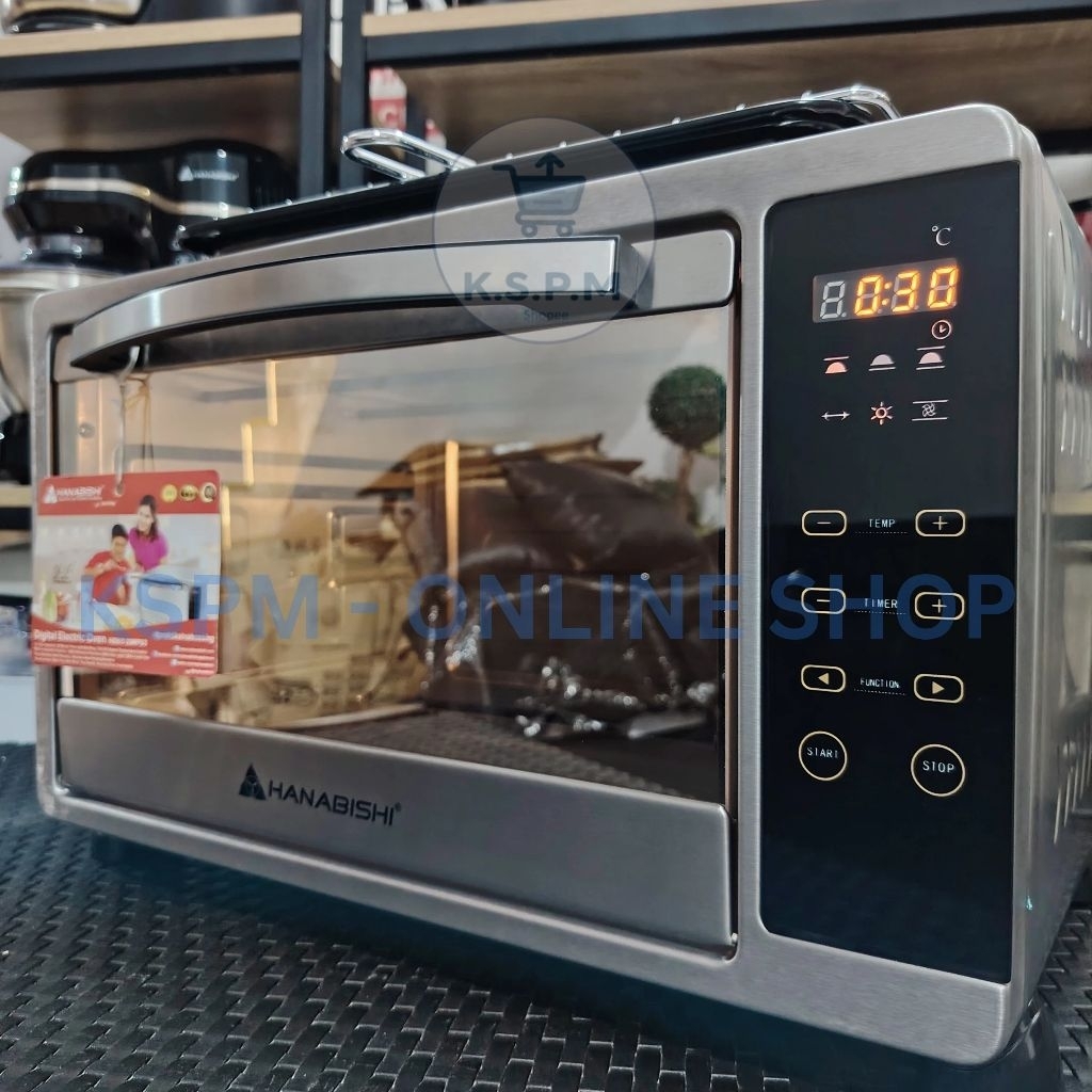 23L Hanabishi Digital Electric Oven with Rotisserie Function (HDEO ...