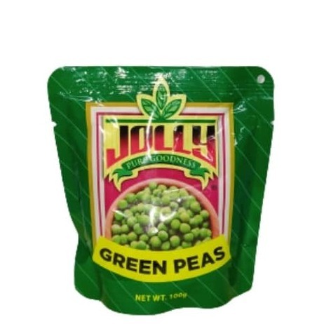 Jolly Pure Goodness Green Peas 100g | Shopee Philippines