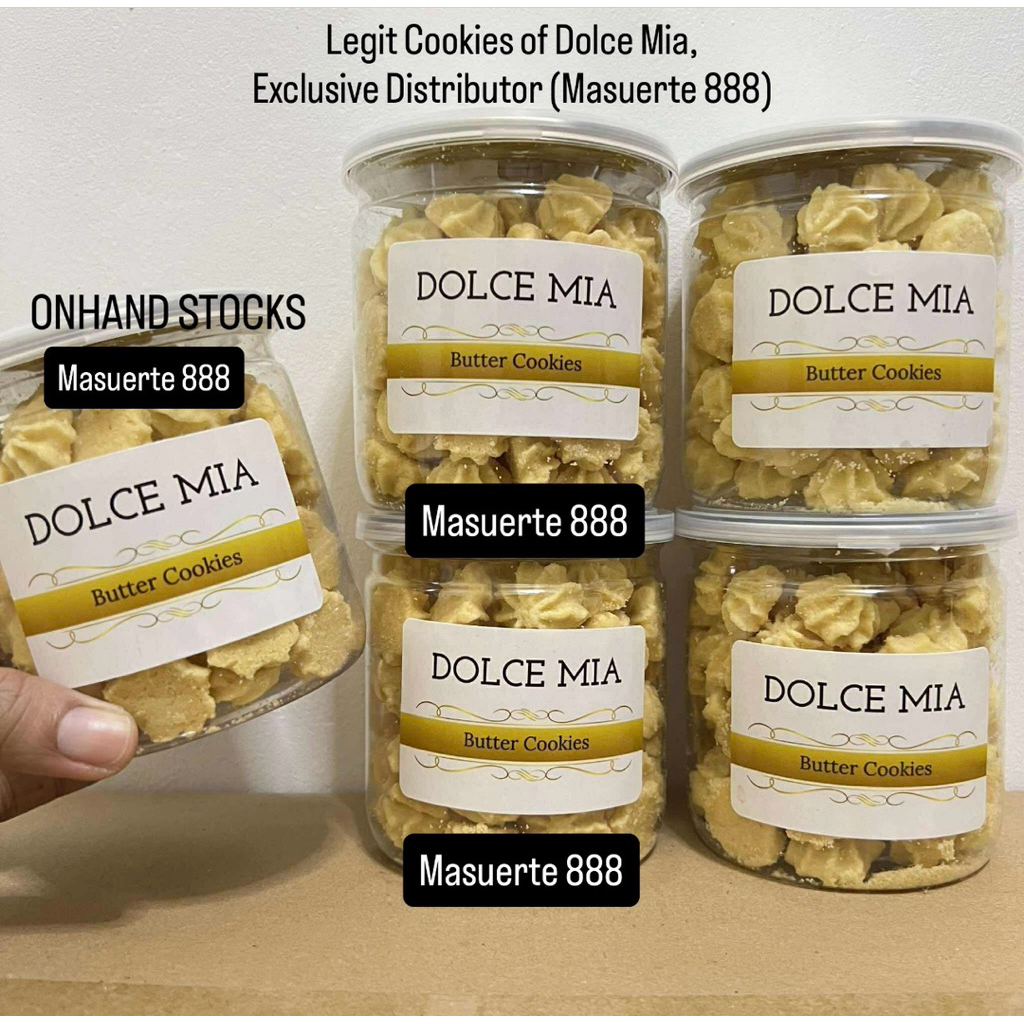 DOLCE MIA Butter Cookies (PAL's inflight snack) ONHAND STOCK | Shopee ...