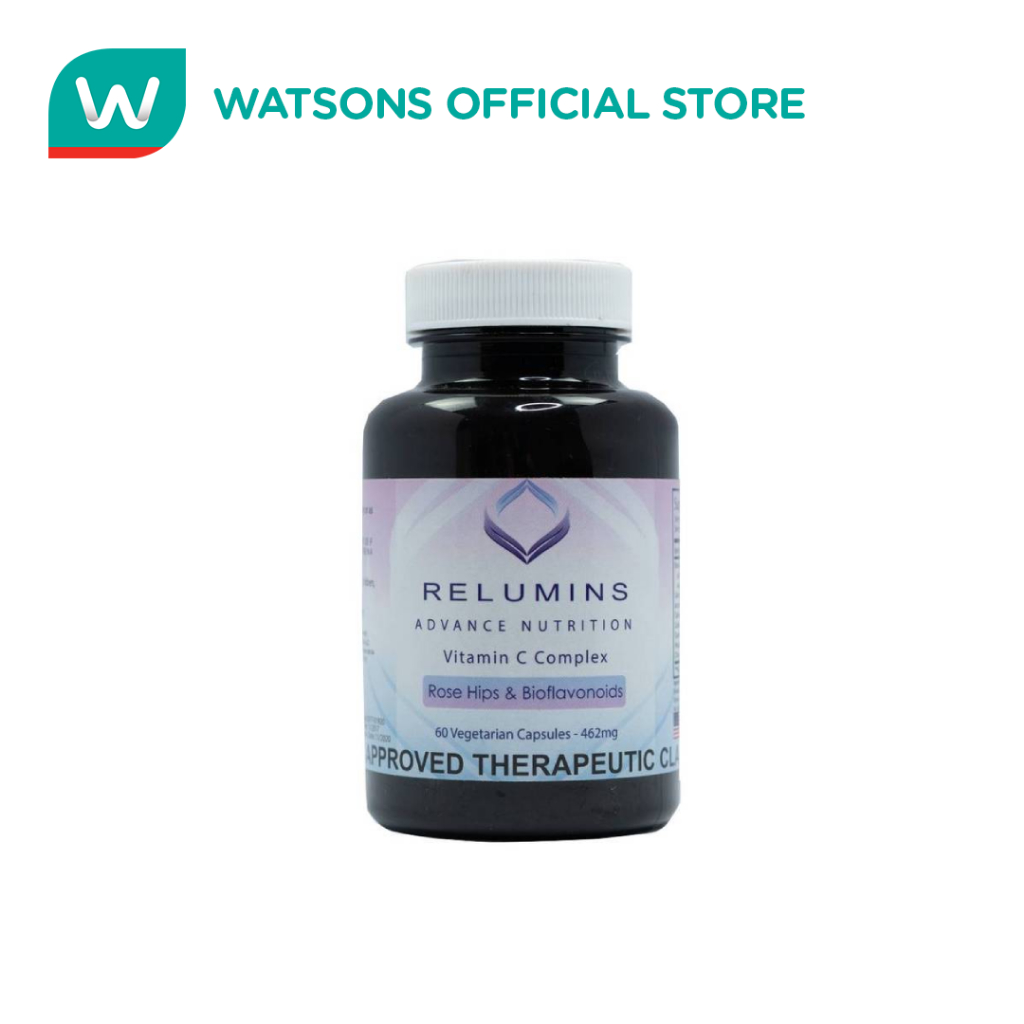 RELUMINS Vitamin C Complex 60 Vegetarian Capsules | Shopee Philippines