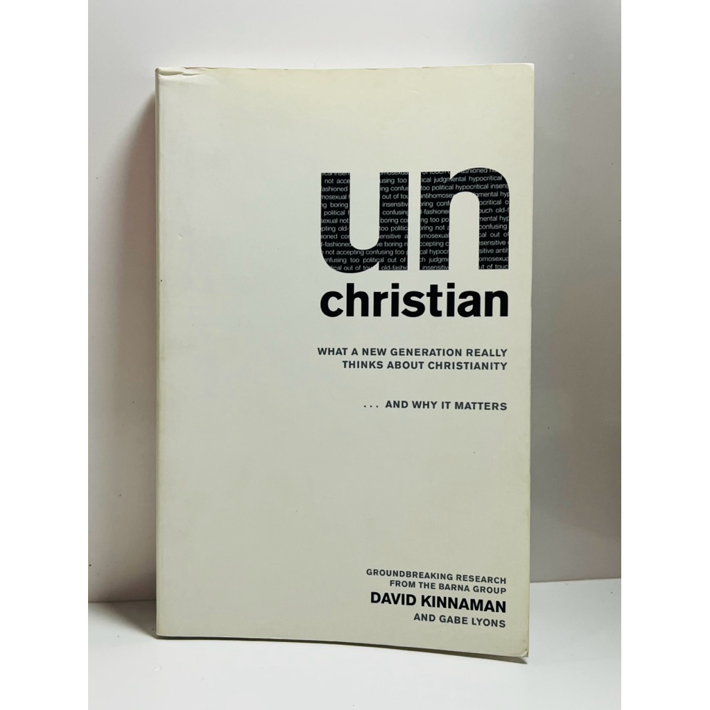 UNCHRISTIAN BY DAVID KINNAMAN | Shopee Philippines