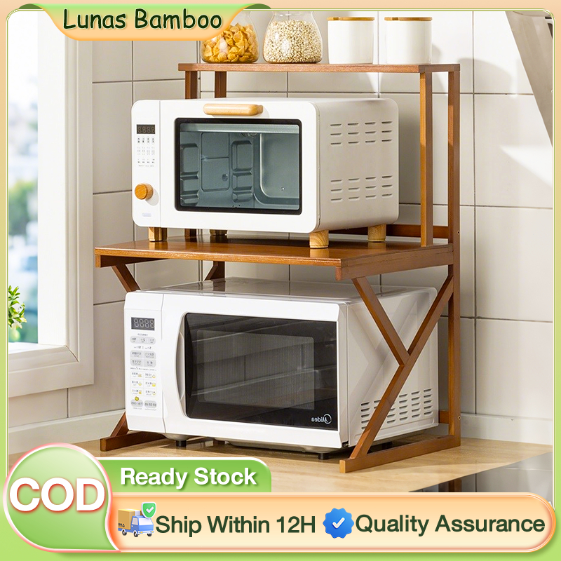 Microwave Rack Kitchen Organizer Heavy Duty Microwave Rack Cabinet ...