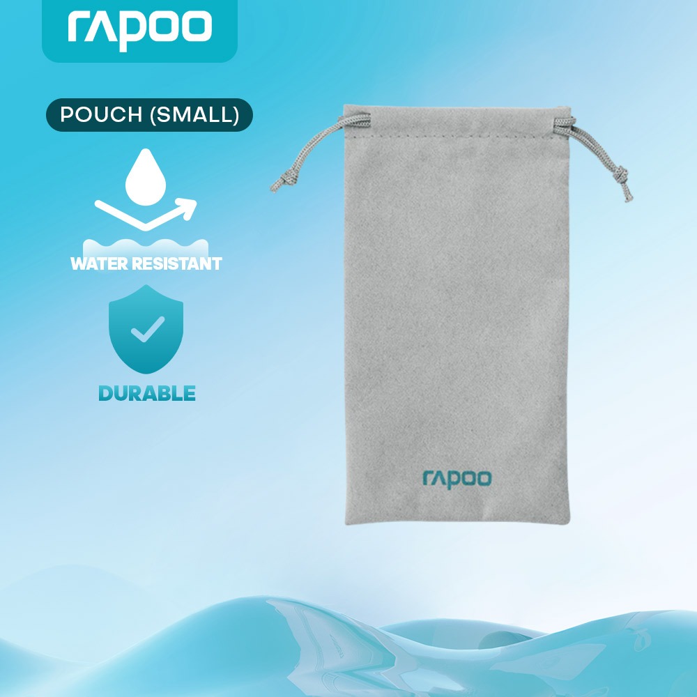 Rapoo Pouch Small Durable and Water Resistant Drawstring Pouch Bag ...