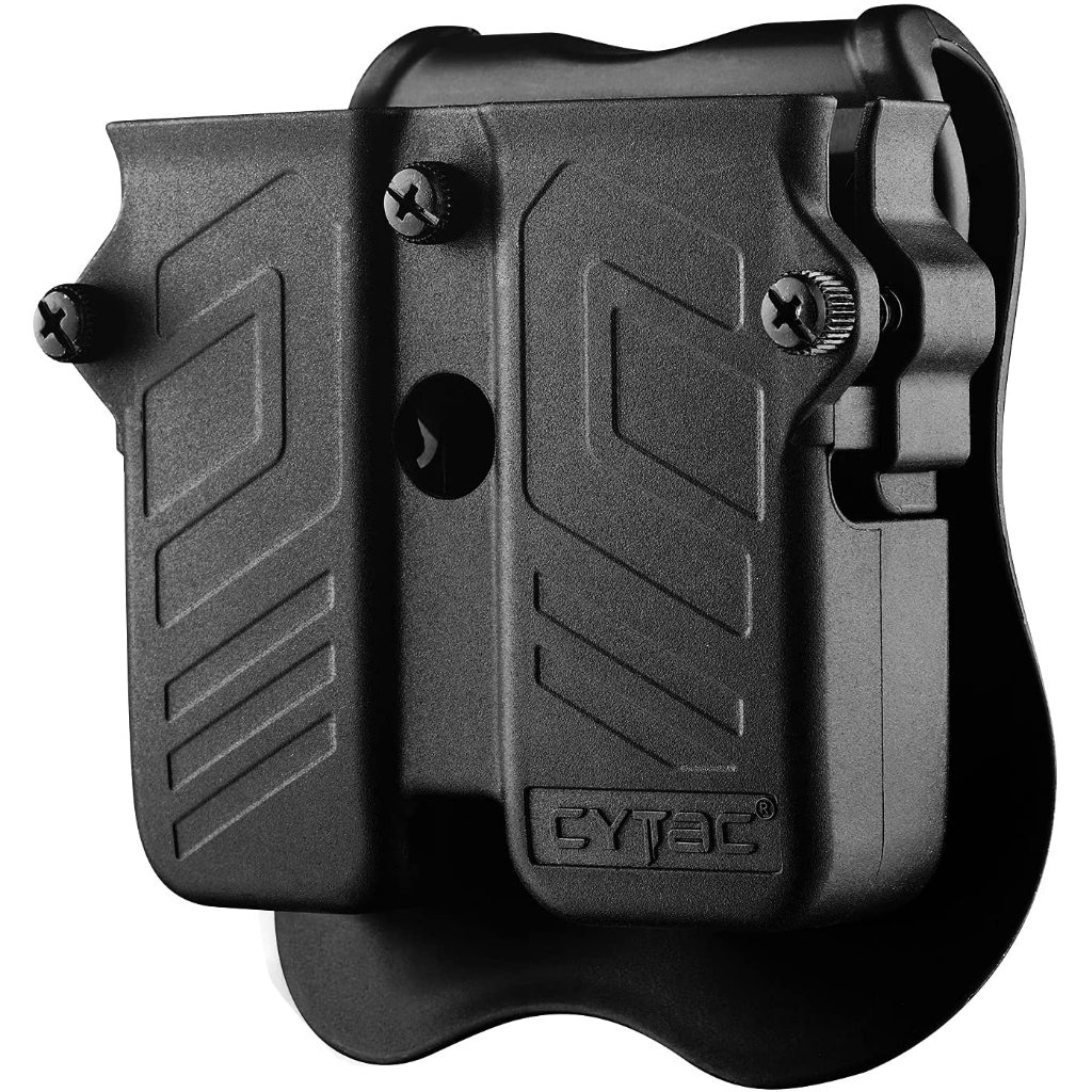 CYTAC Universal Double Magazine Pouch 9mm Paddle Type | Shopee Philippines