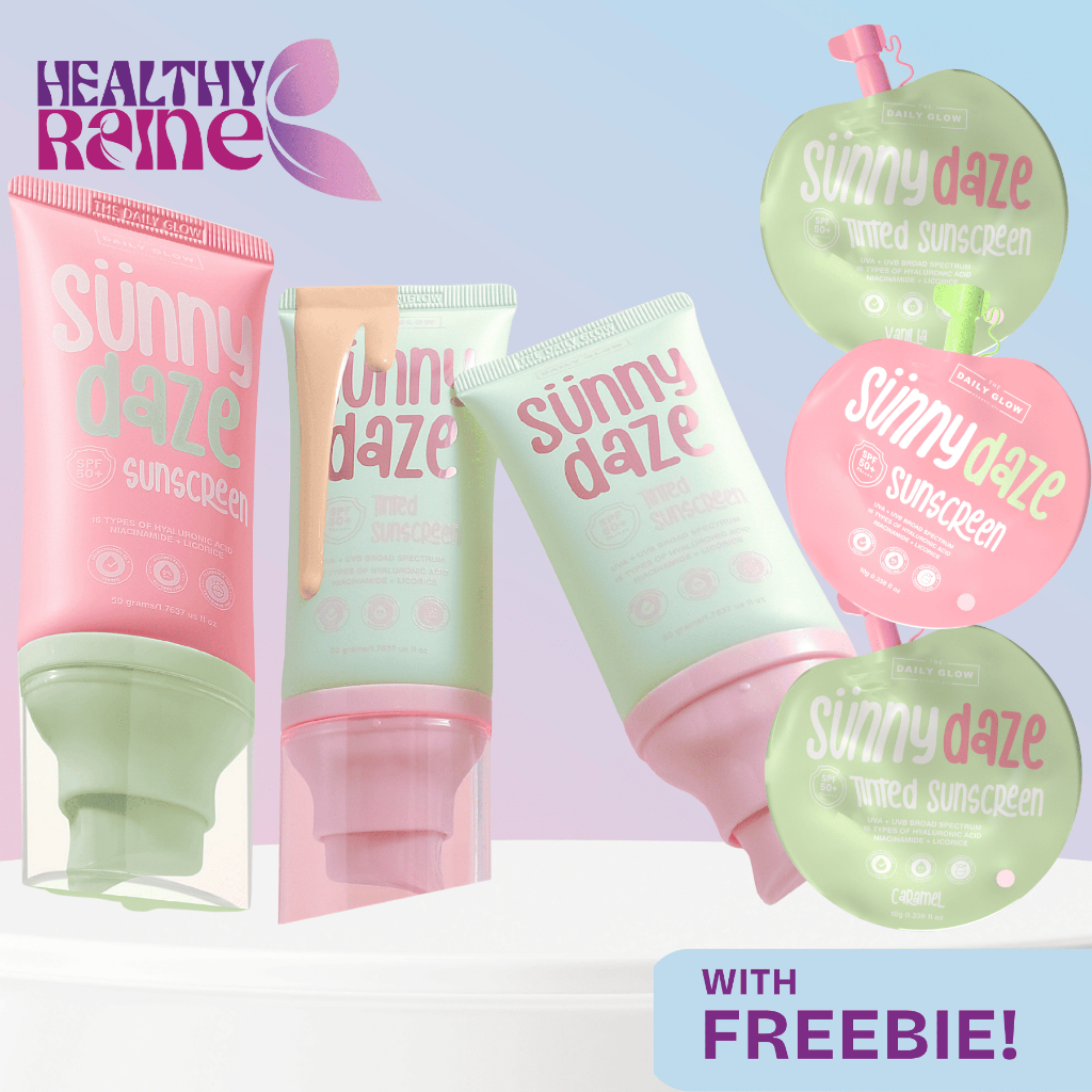 THE DAILY GLOW Sunny Daze Sunscreen SPF50 Protection 10grams for Face ...