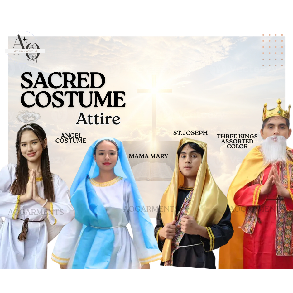 AMARA AOGARMENTS 2025 – Sacred Costume Collection: 3 Kings, Angel, Mama ...