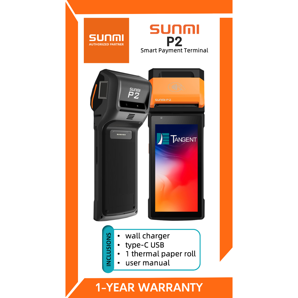 Sunmi P2 Standard - Smart Handheld POS Terminal | Shopee Philippines