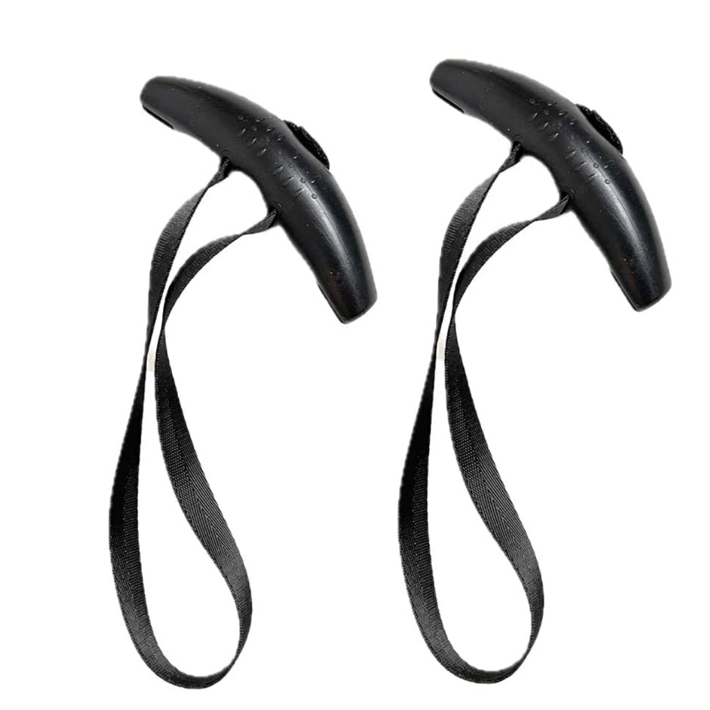 Pull Up Handles Rubber Neutral Grip Heavy Duty Cable Machine Handles ...