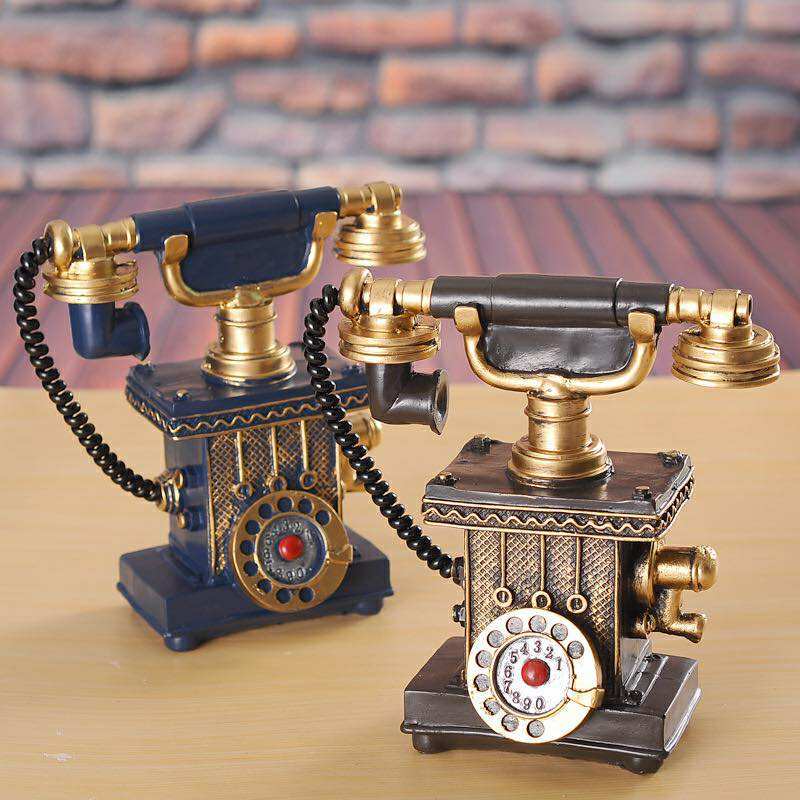 VIĆI Rudolph Retro Vintage Resin Gold American Creative Modern Coin ...