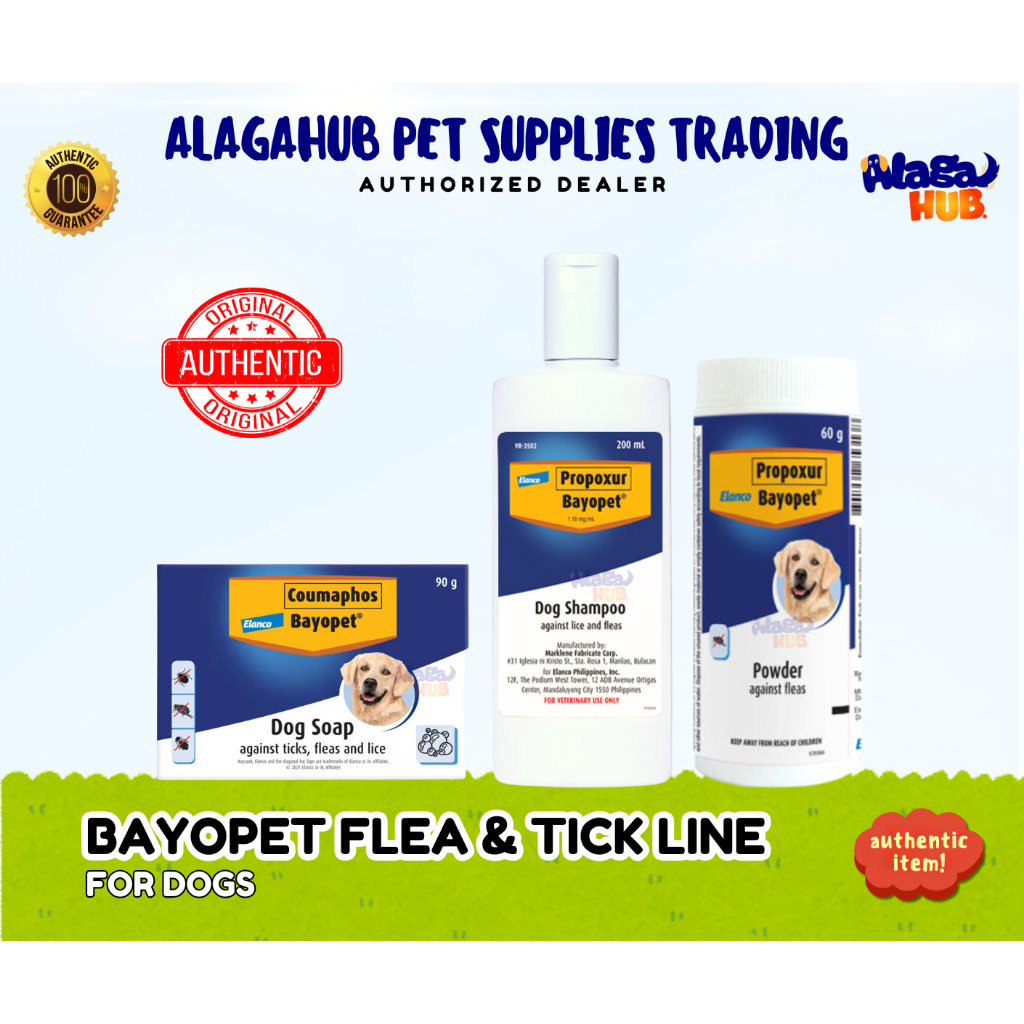 ALAGA BAYOPET ANTI FLEA TICK LICE LINE FOR DOGS SHAMPOO POWDER SOAP ...