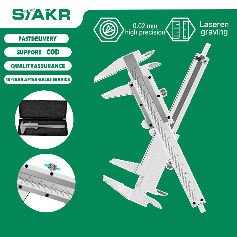 High-precision Vernier Caliper 150mm Vernier Caliper Stainless Sliding ...