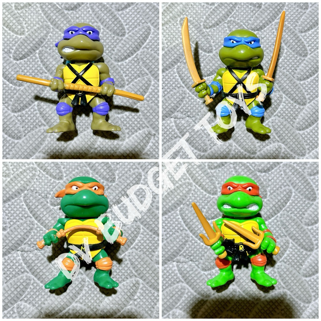 TMNT Teenage Mutant Ninja Turtle Mini Figure Cake Topper | Shopee ...