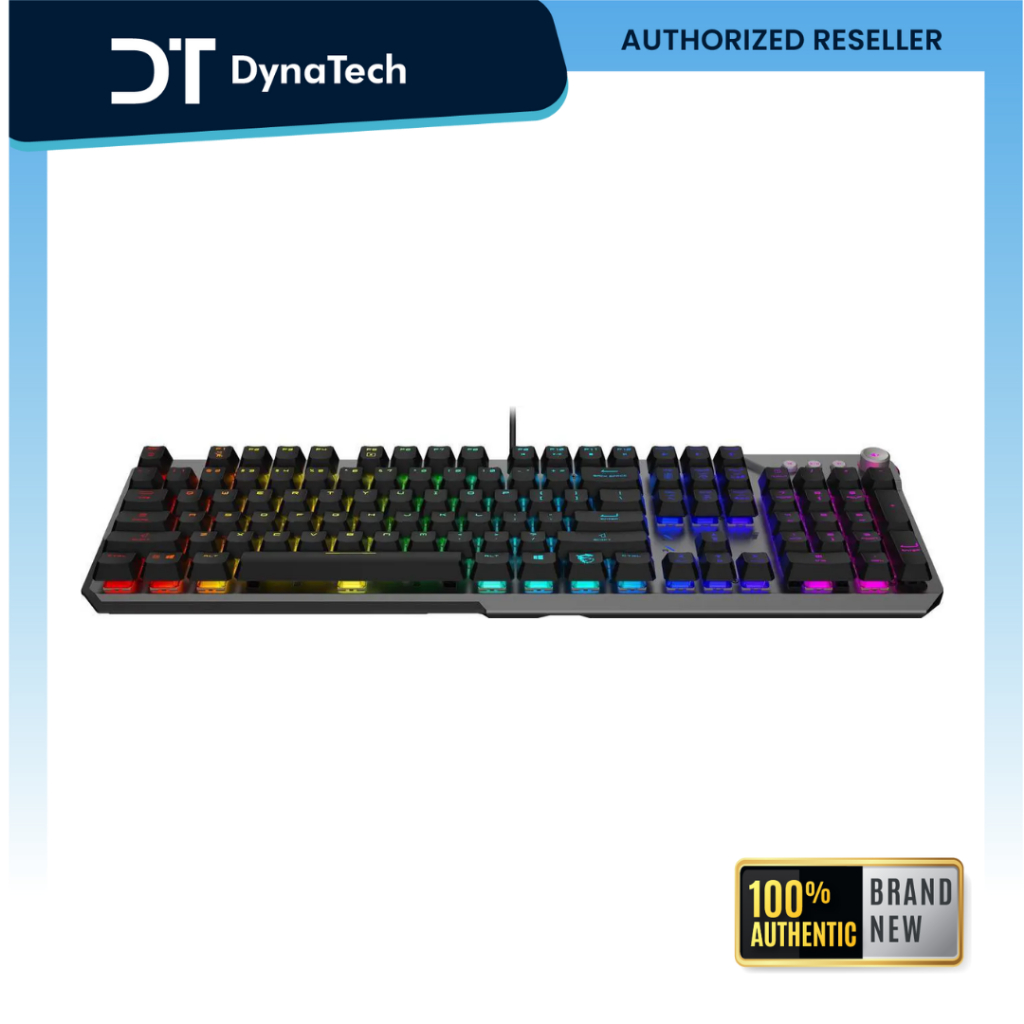 MSI Strike 600 Silent RGB Black Wireless Gaming Keyboard KAILH | Shopee ...