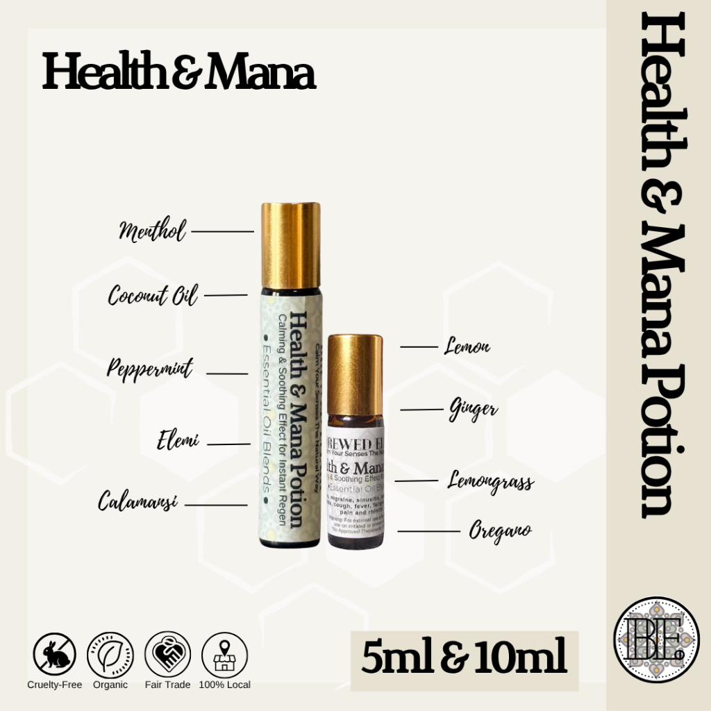 Health & Mana Potion 10ml - roller blend I essential oil I aromatherapy ...