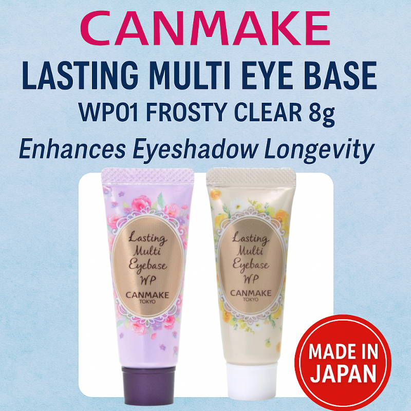 Canmake Lasting Multi Eye Base WP01 Frosty Clear 8g Eye Primer ...