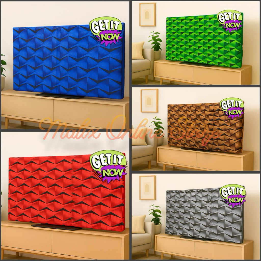 Tv Cover Monitor Cover Dust Cover Abstract Halzen Design for 32 43 50 ...