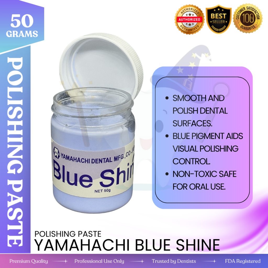 Blue Shine Polishing Paste – Dental Laboratory Polishing and Finishing ...