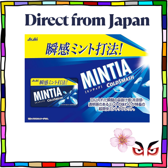 [Direct from Japan] Asahi Group Foods Mintia Cold Smash 50 tablets (7g ...