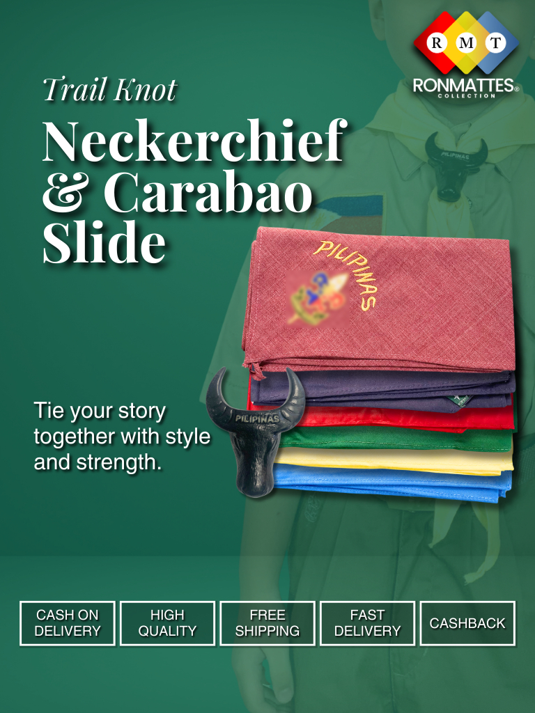 RMT Collection Neckerchief and Carabao Slide for Kids & Adults School ...