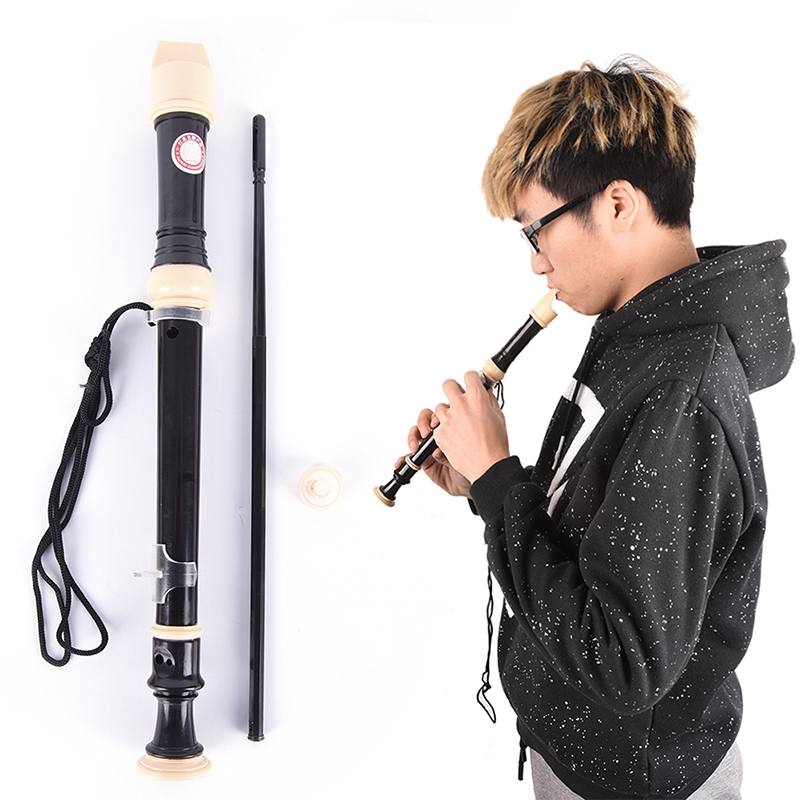 Adjustable ABS Non-toxic Eight Hole Flute 8-Hole Soprano Recorder ...