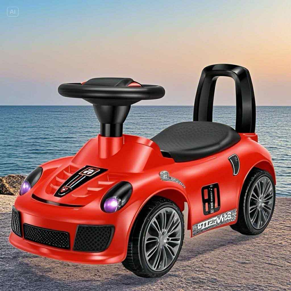 Baby Manual Ride On Twisting Car Toy Car with Music and Lights (1 to 5 ...