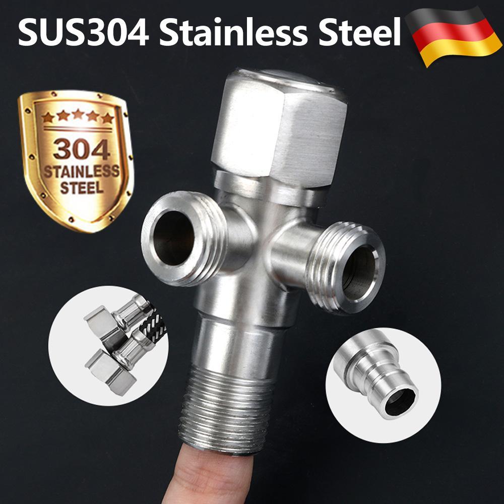 High Quality SUS304 Stainless Steel 2-Way Angle Valve 1/2 x 1/2 for ...