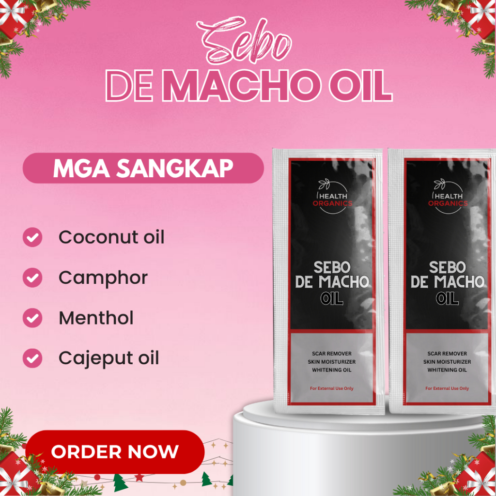 SEBO MACHO OIL SACHET 3PCS FOR ONLY 169 | Shopee Philippines