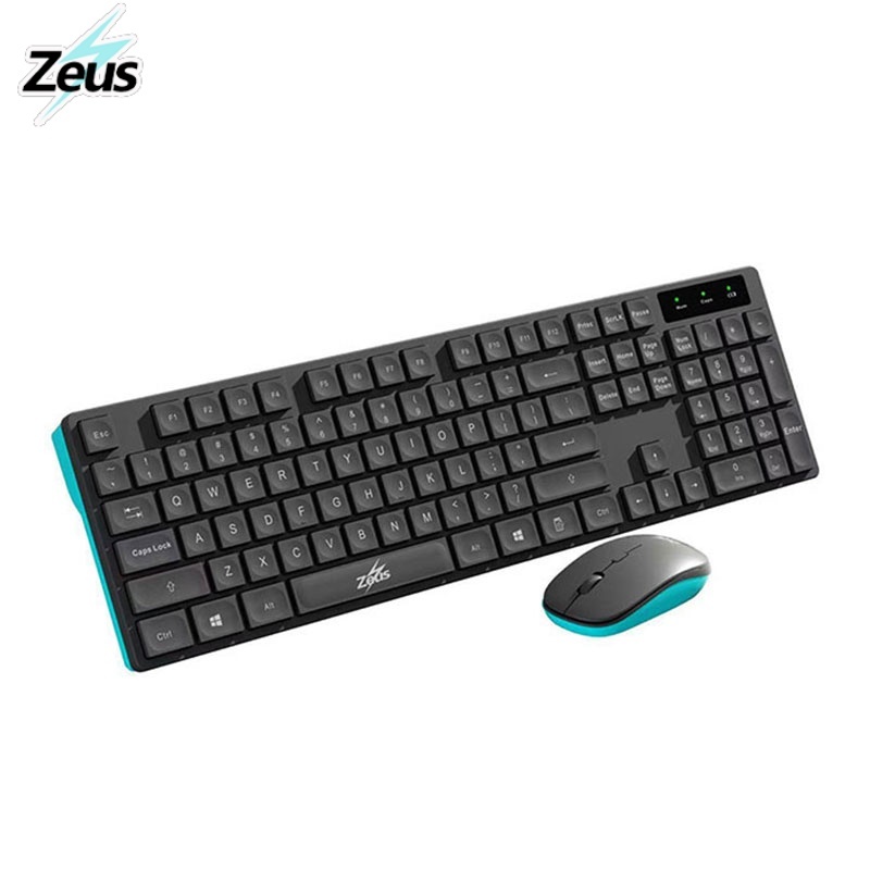 Zeus ZK-018 2.4G Wireless Keyboard And Mouse Combo — Ultra-Thin ...