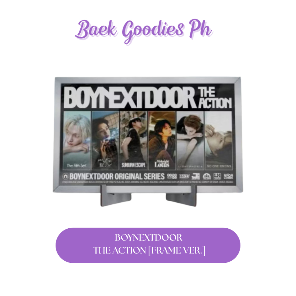 BOYNEXTDOOR - The Action (Frame ver.) Sealed Album | Shopee Philippines