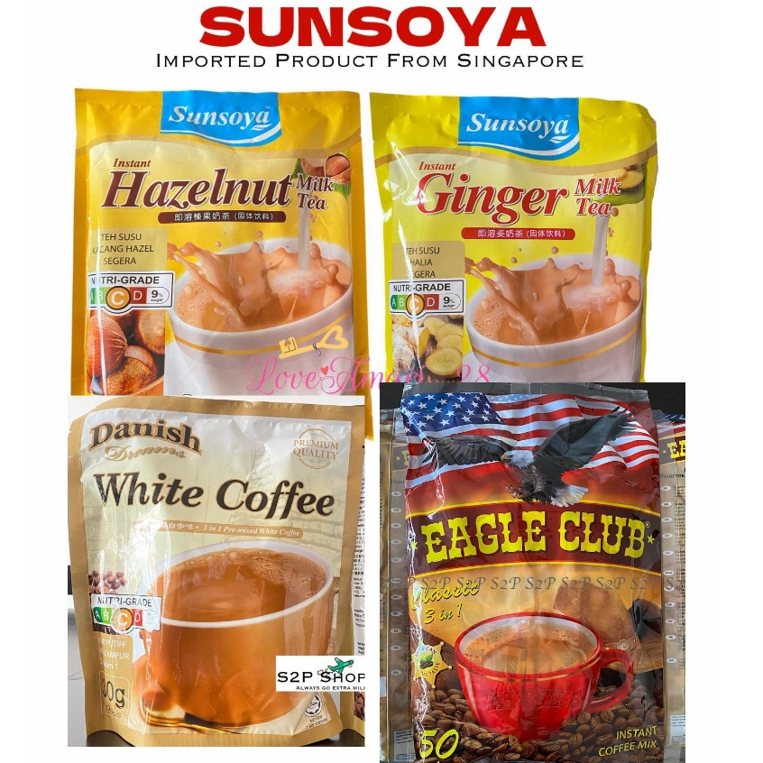 SUNSOYA HAZELNUT X GINGER MILK TEA X EAGLE CLUB- Imported from ...