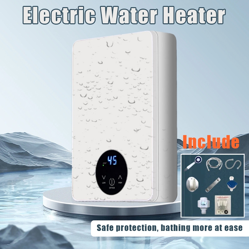 【COD】6500W Electric Water Heater Instant Water Heater Shower Inverter ...