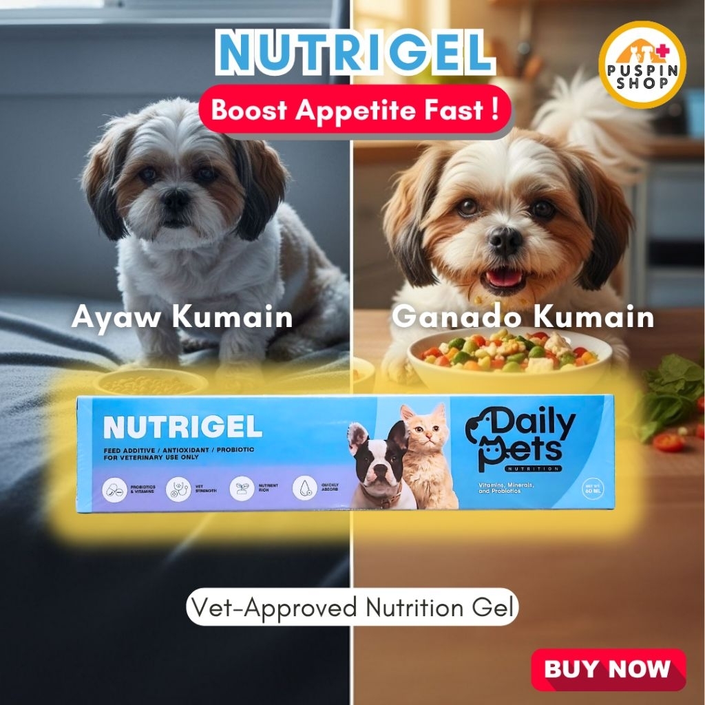 [COD] Nutrigel Appetite Booster for Dogs & Cats 60ml – Vet-Approved Buy ...