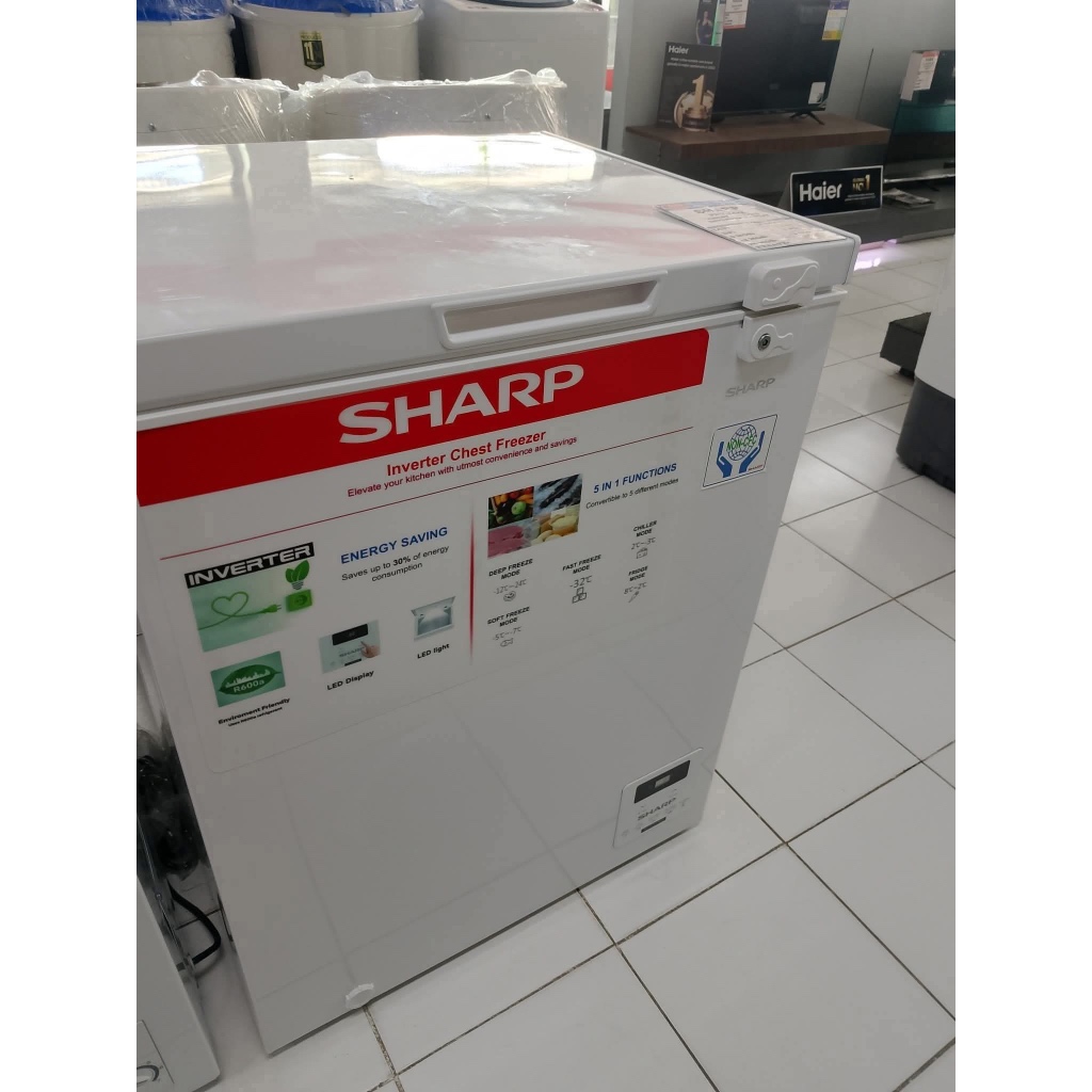 Original Sharp inverter chest freezer | Shopee Philippines