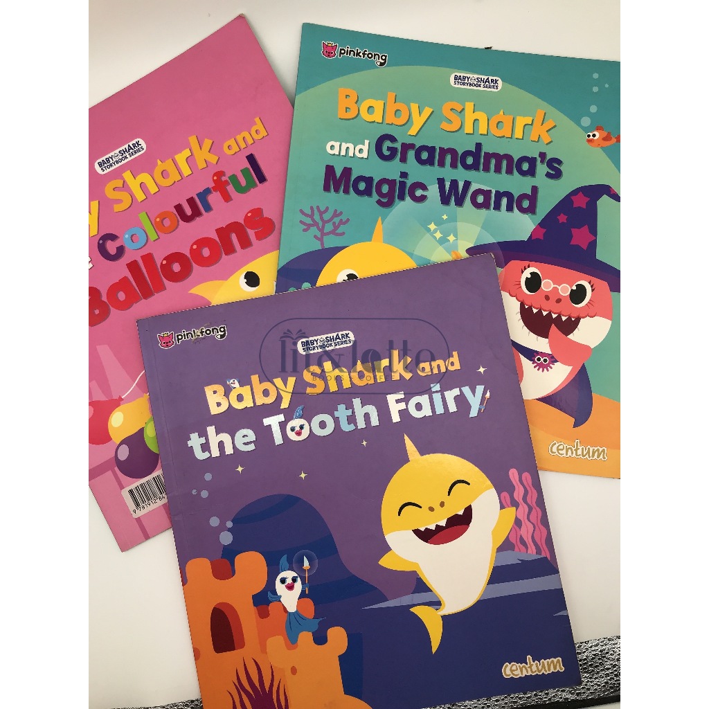 PRELOVED- Bundle Baby Shark by PinkFong Large | Picture Story books for ...