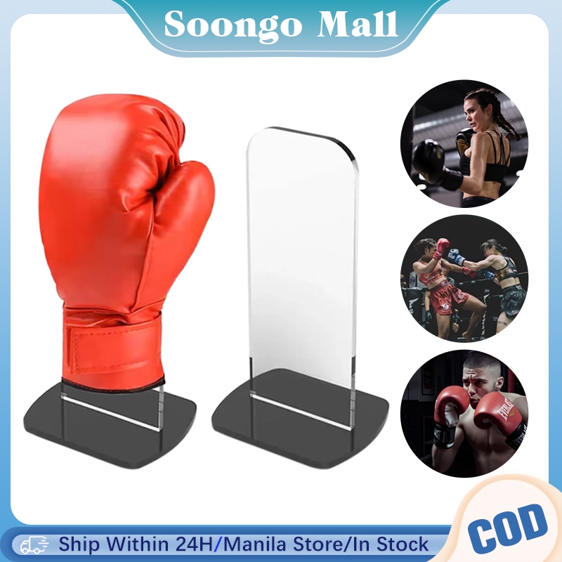 Acrylic Boxing Glove Stand Vertical Combat Gloves Collection Storage ...