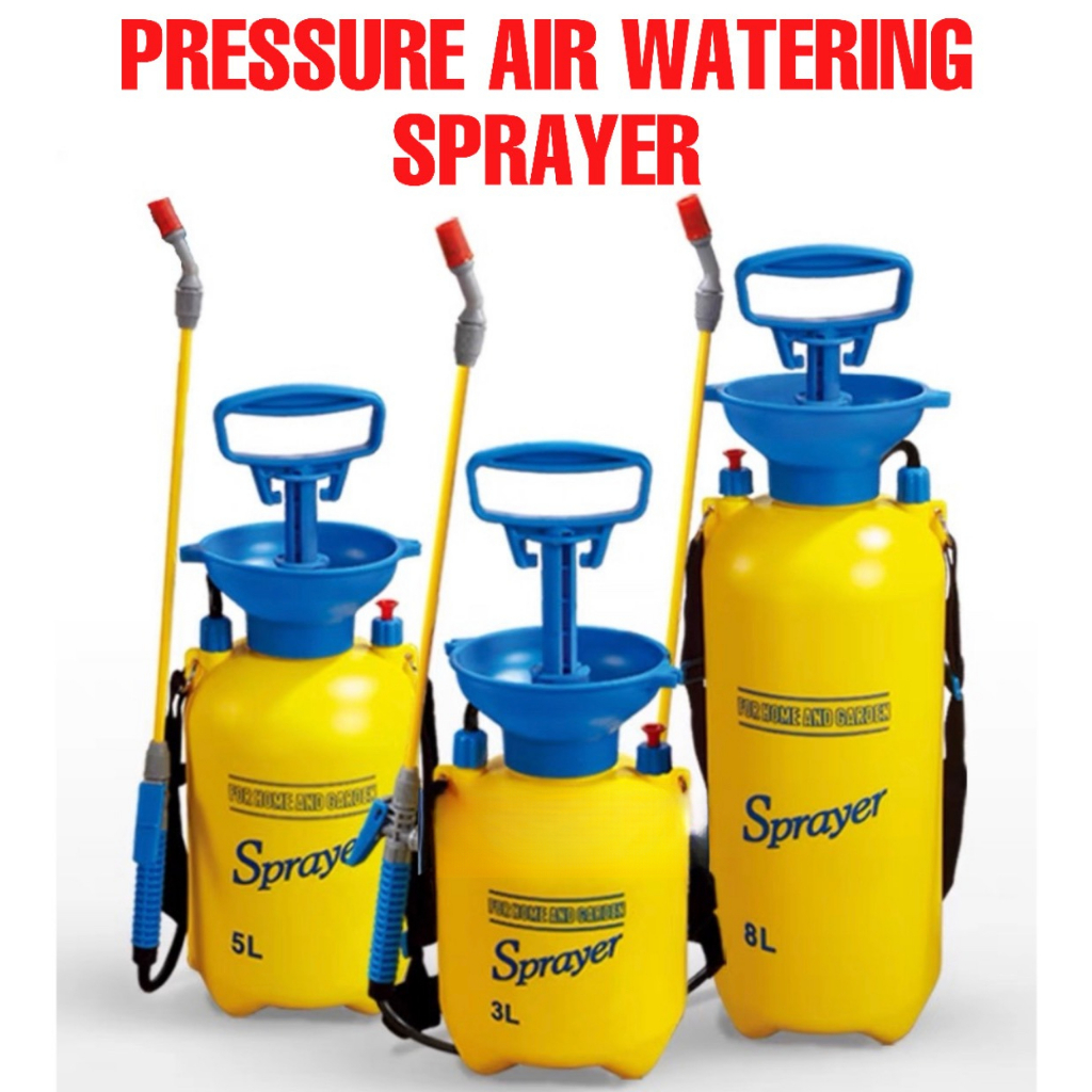 5L/8L/16L Manual Electri Pressure Watering Can Hand pressure garden ...